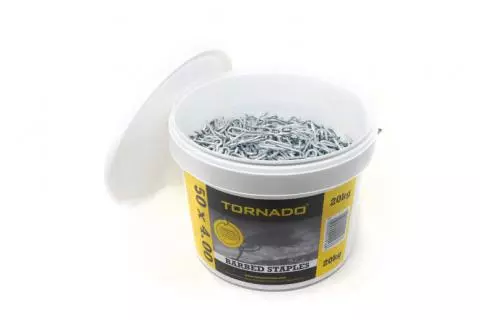 Barbed Staples 50 x 4mm 20kg Treeline Scotland