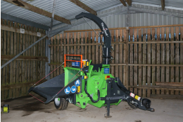 Heizohack HM4-300 Hand Feed Wood Chipper - Treeline Scotland